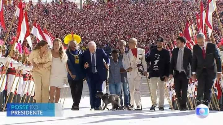 As imagens da posse do Lula | Construir Resistência