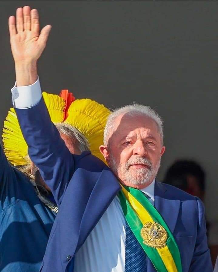 As imagens da posse do Lula | Construir Resistência